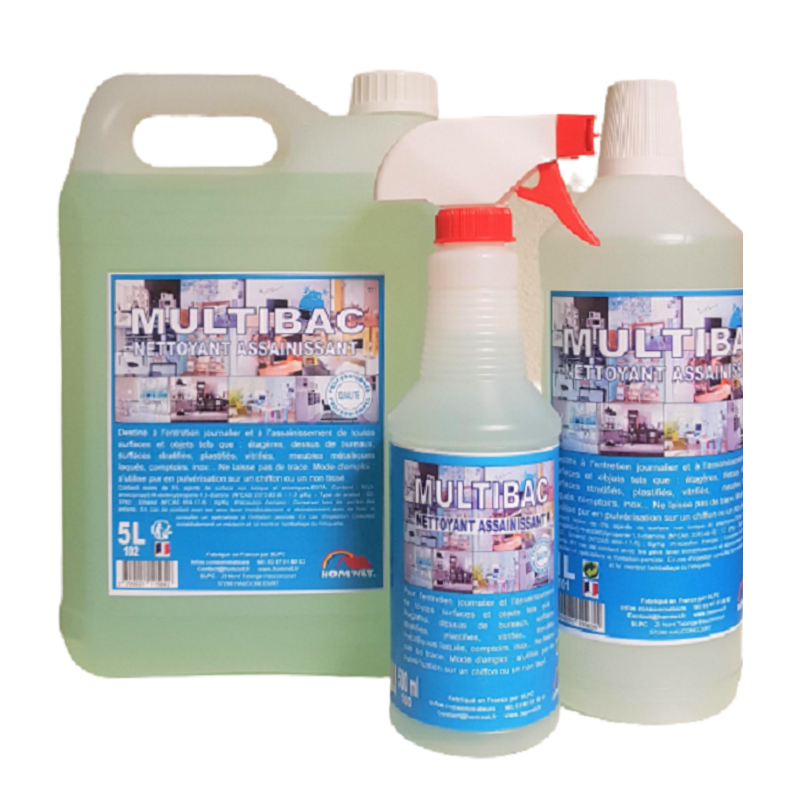 MULTIBAC nettoyant assainissant